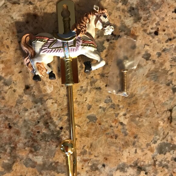 Avon | Wall Decor | Avon Carousel Horse Decorative Hook New | Poshmark